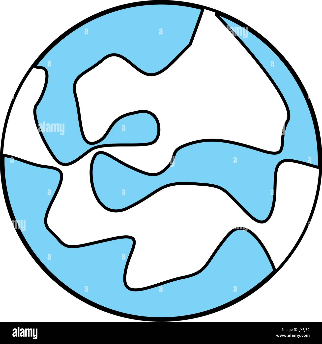 planet vector illustration Stock Vector Image & Art - Alamy
