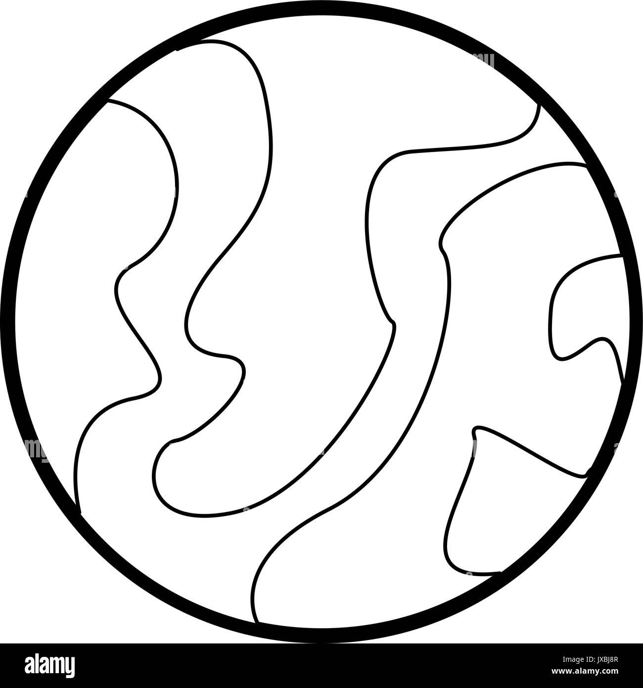 planet vector illustration Stock Vector Image & Art - Alamy