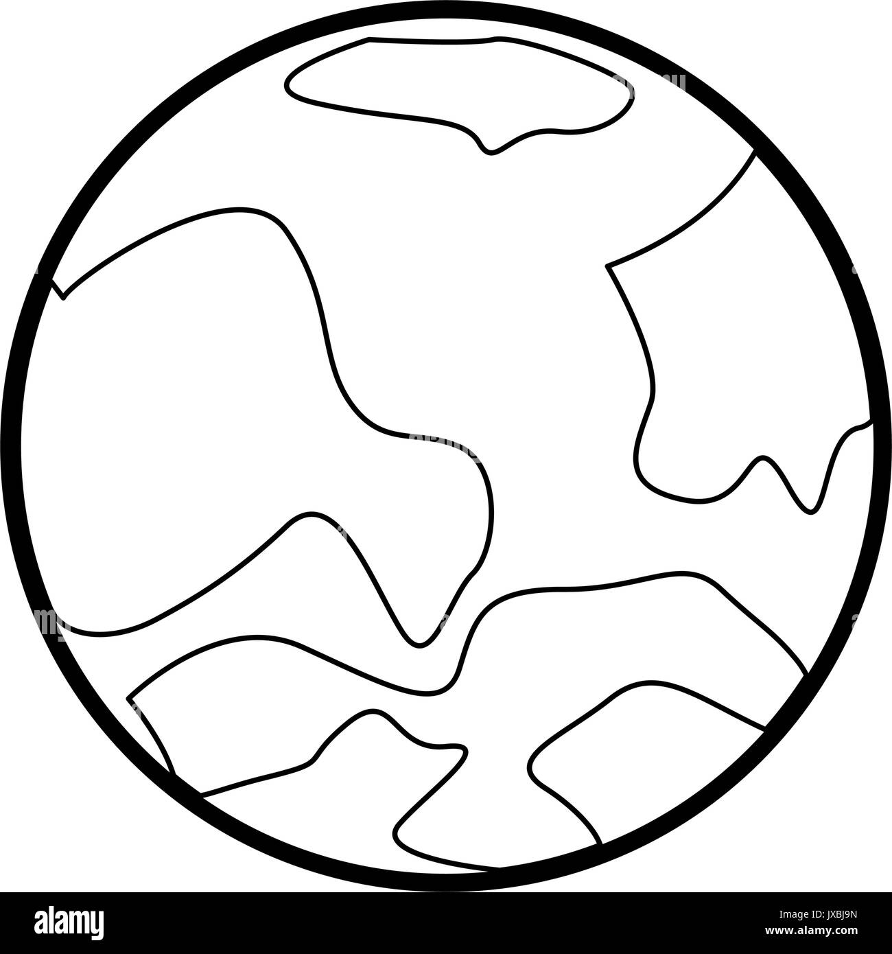 planet vector illustration Stock Vector Image & Art - Alamy