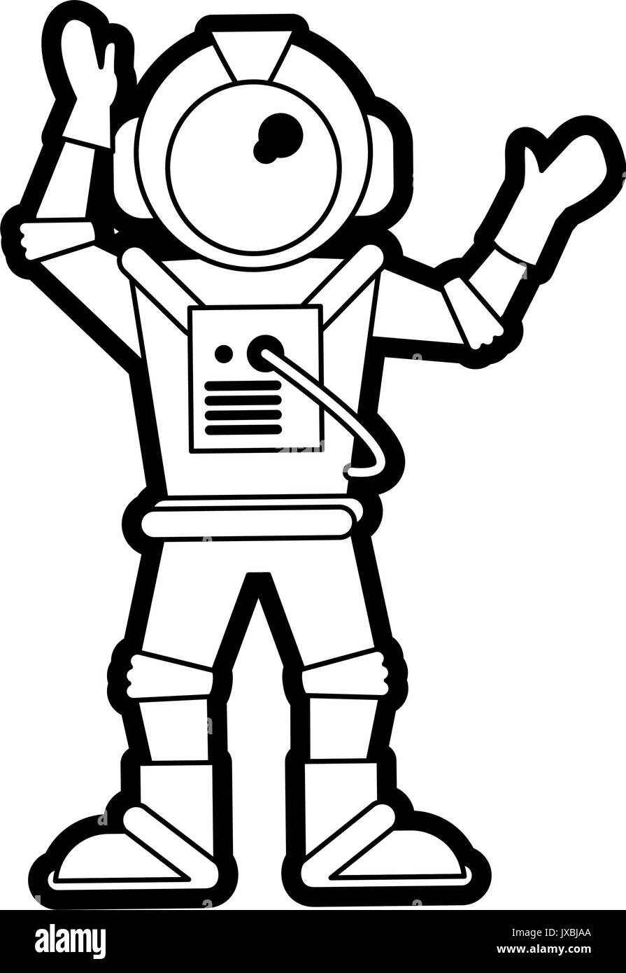 astronaut vector illustration Stock Vector Image & Art - Alamy
