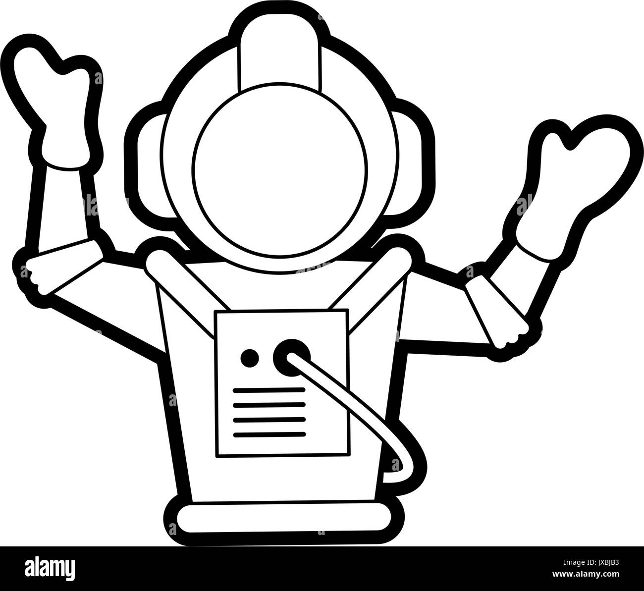 astronaut vector illustration Stock Vector Image & Art - Alamy