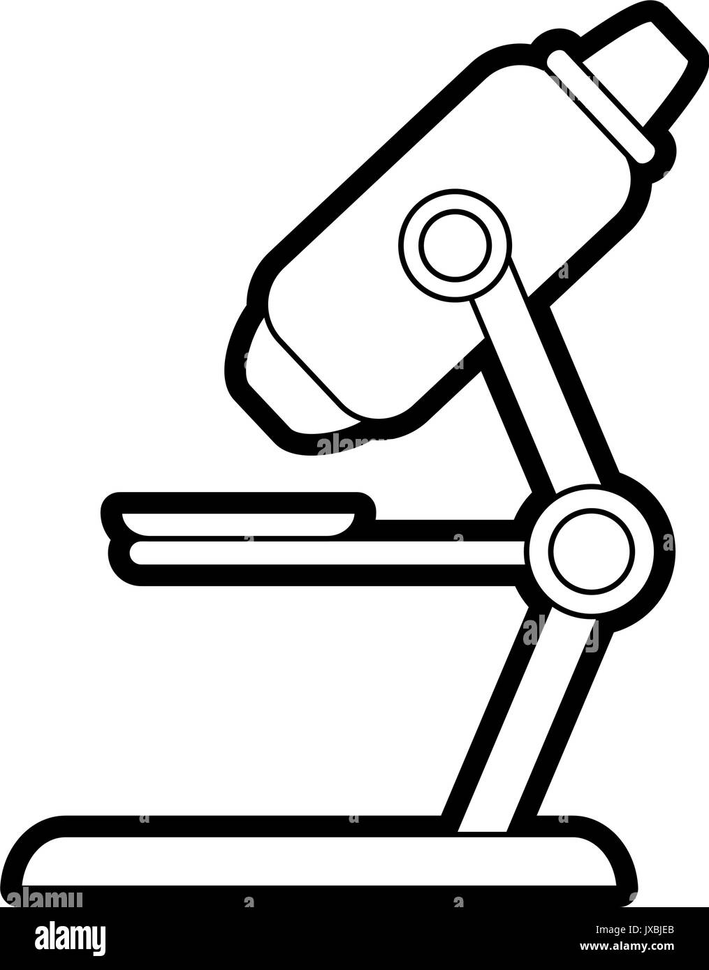 microscope vector illustration Stock Vector Image & Art - Alamy