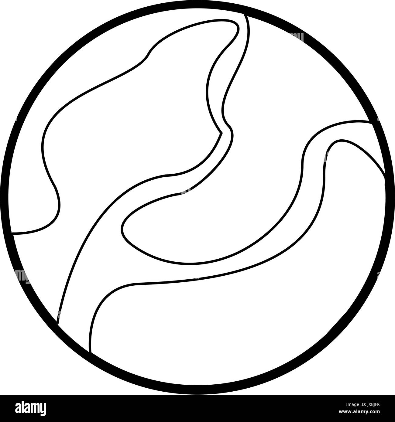 planet vector illustration Stock Vector Image & Art - Alamy