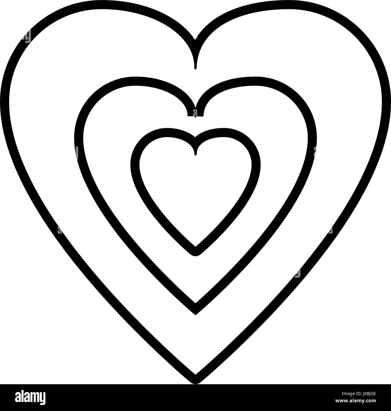 heart vector illustration Stock Vector Image & Art - Alamy