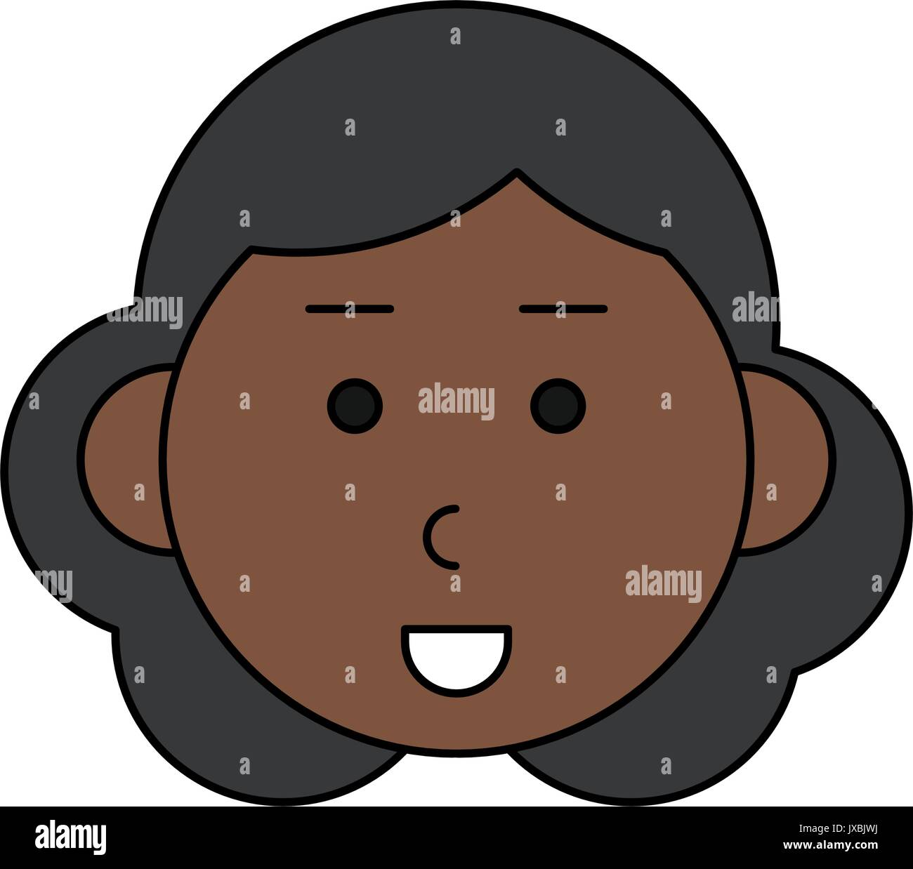 happy woman cartoon icon image Stock Vector Image & Art - Alamy