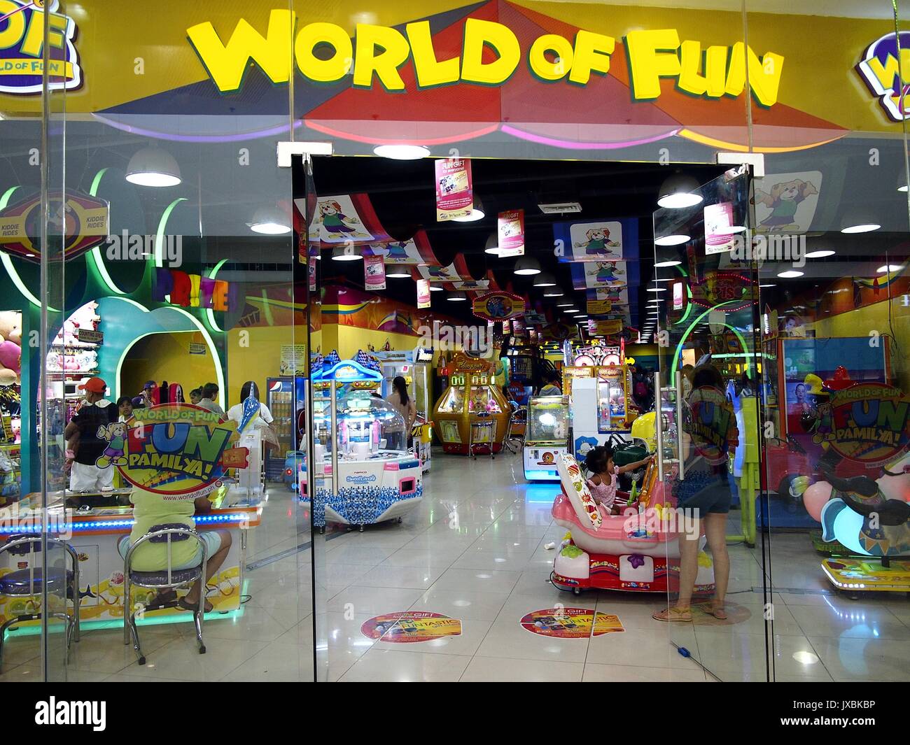 AGONO, RIZAL, PHILIPPINES - AUGUST 12, 2017: Different games and ...