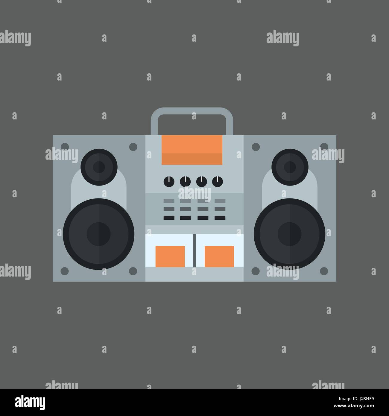 Tape Recorder Icon Modern Audio System Stock Vector Image & Art - Alamy