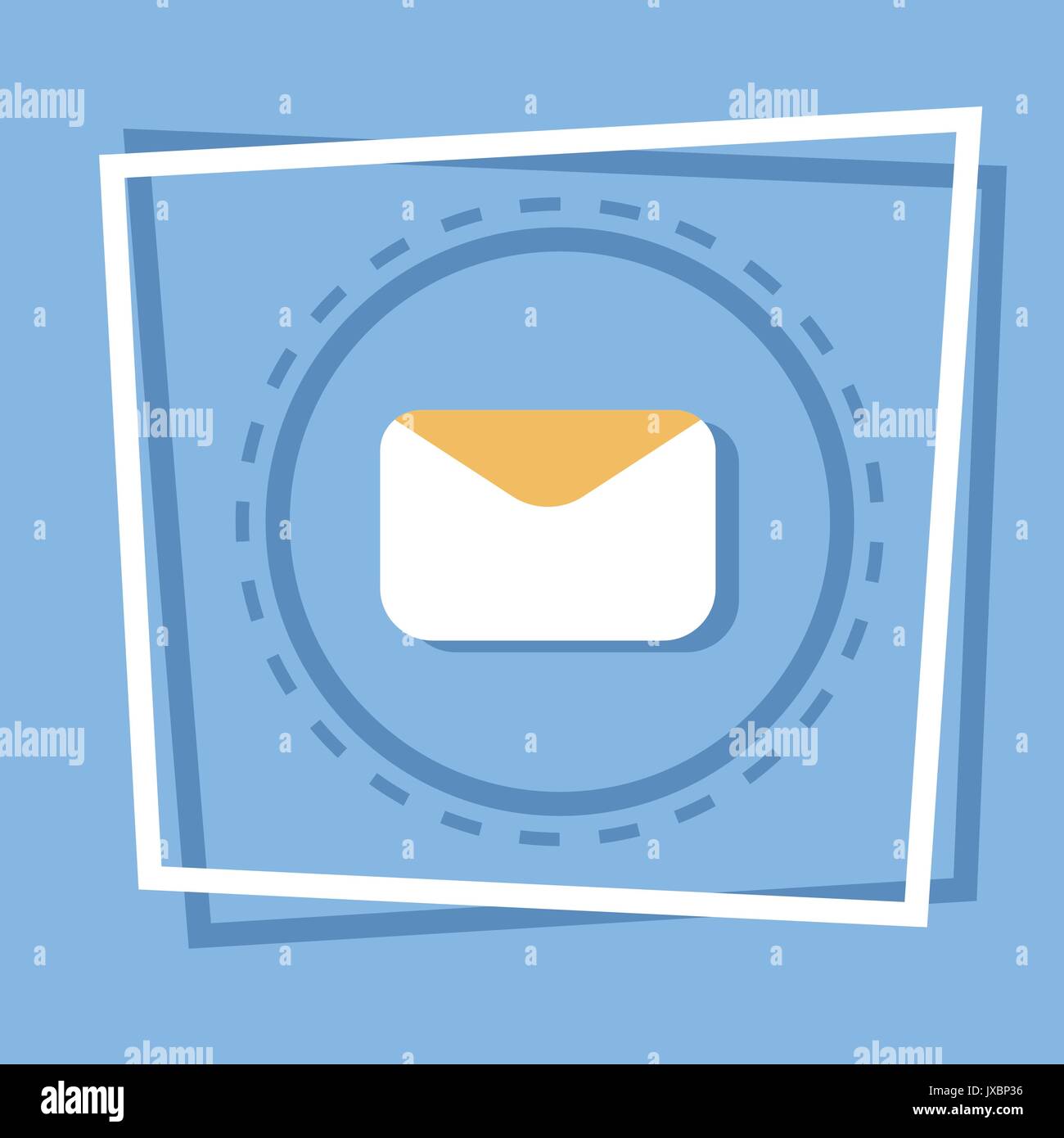 Envelope Icon Email Message Concept Stock Vector Image & Art - Alamy