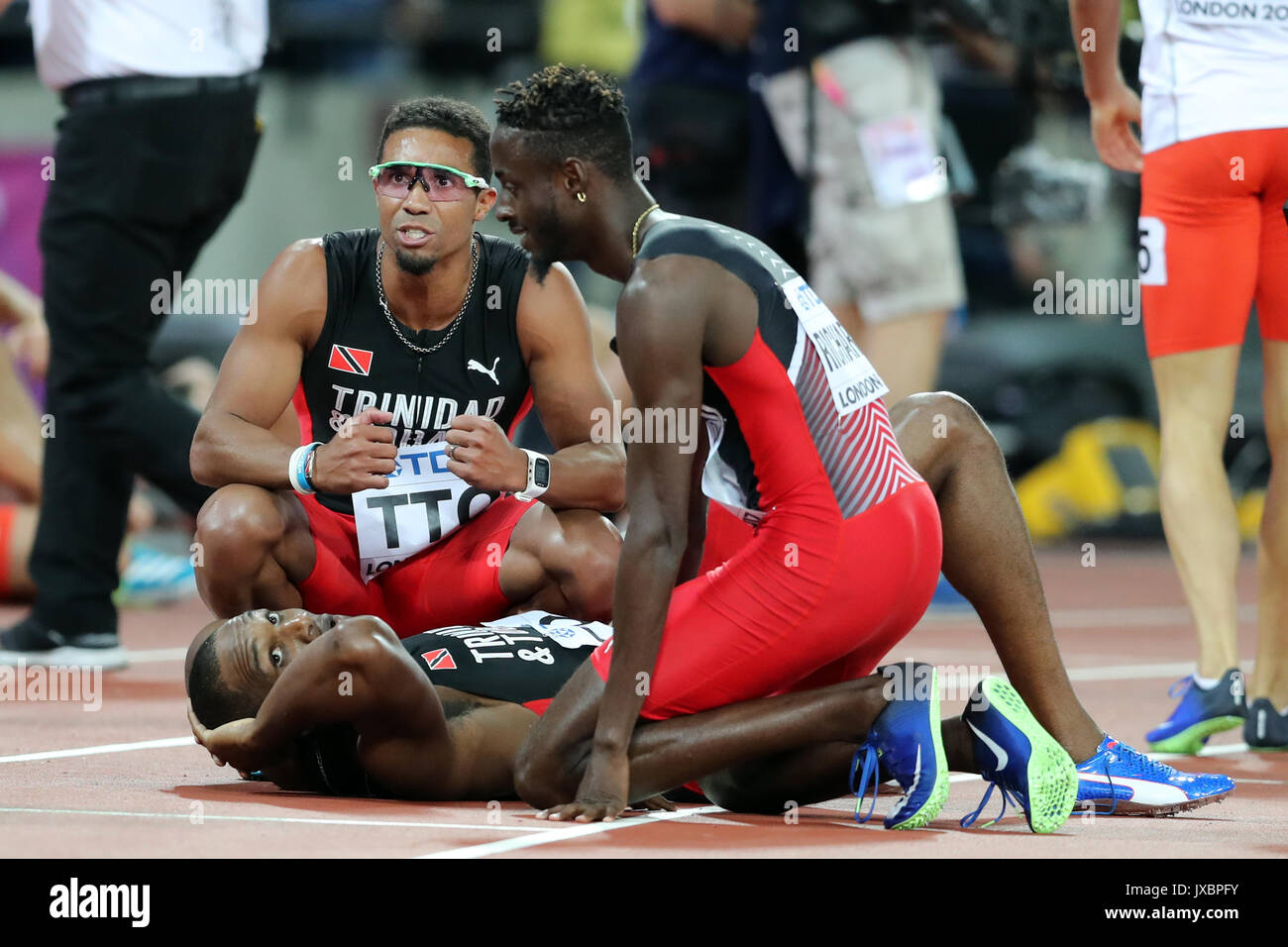Jarrin SOLOMON, Jereem RICHARDS, Lalonde GORDON (Trinidad and Tobago ...