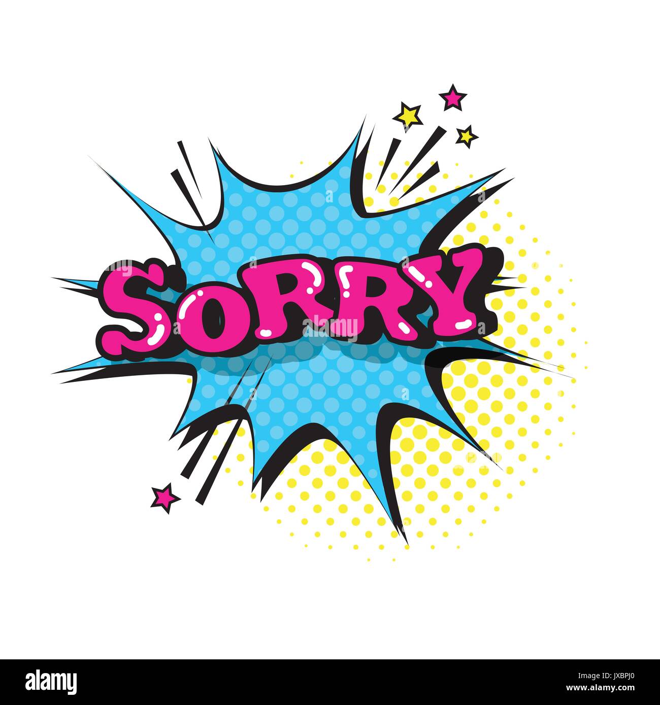 Sorry word Stock Vector Images - Alamy