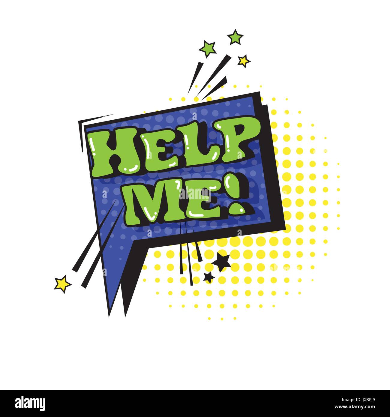 Balloon help Stock Vector Images - Alamy