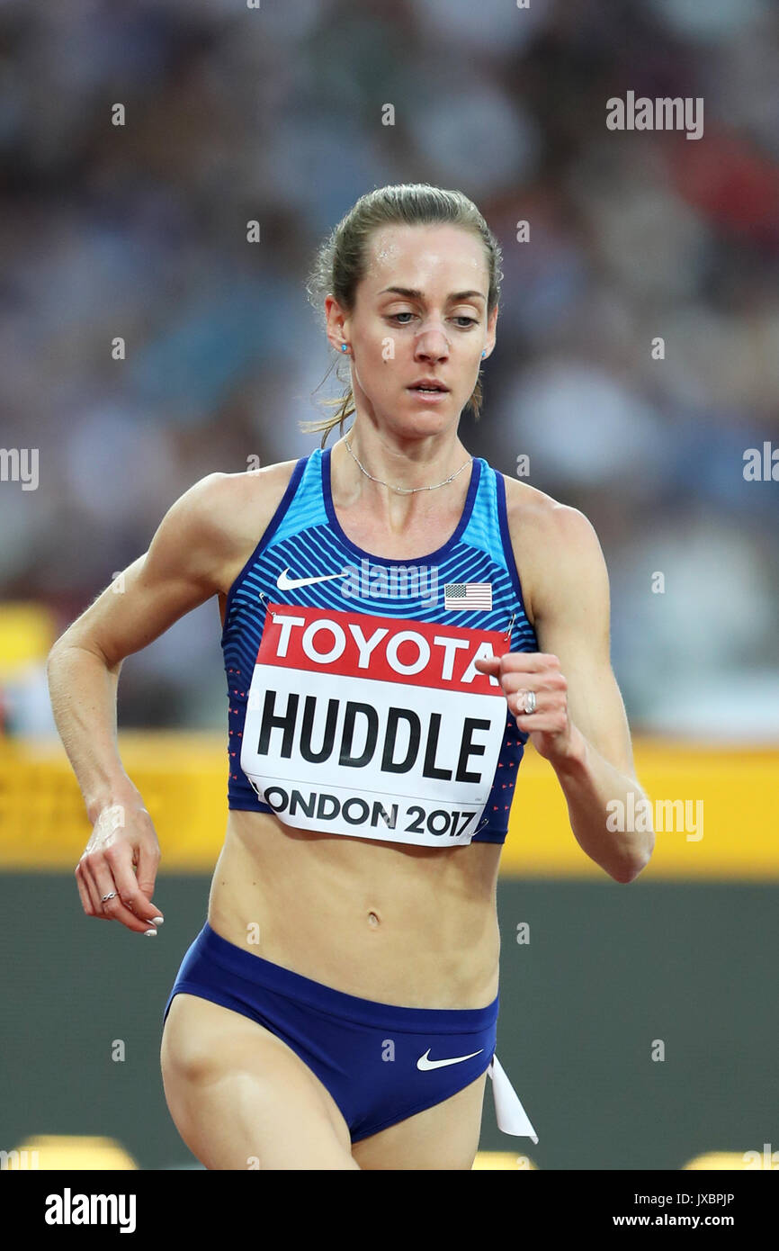 Molly HUDDLE (United States of America) competing in the Women's 5000m ...