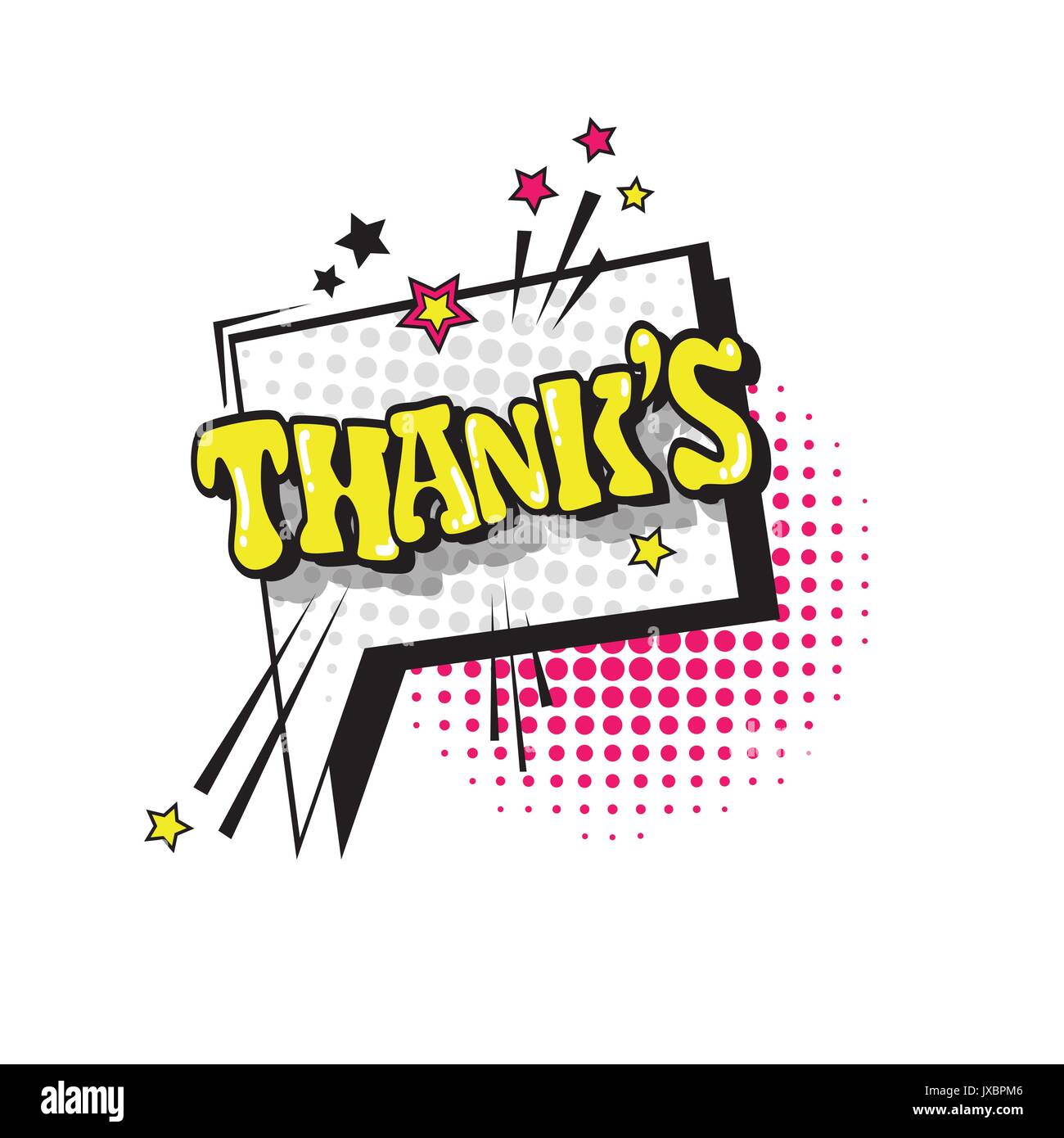 Cartoon thank you hi-res stock photography and images - Alamy