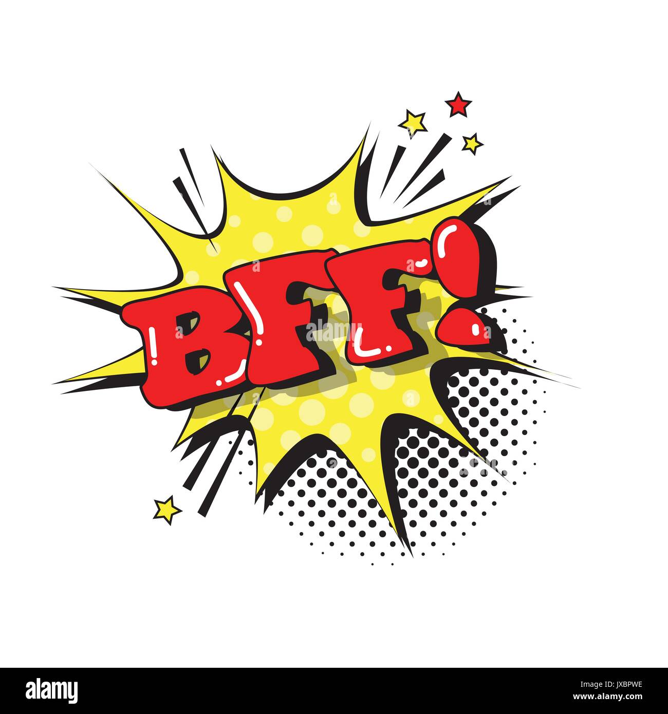 Comic Speech Chat Bubble Pop Art Style Sound Expression Text Icon Stock ...