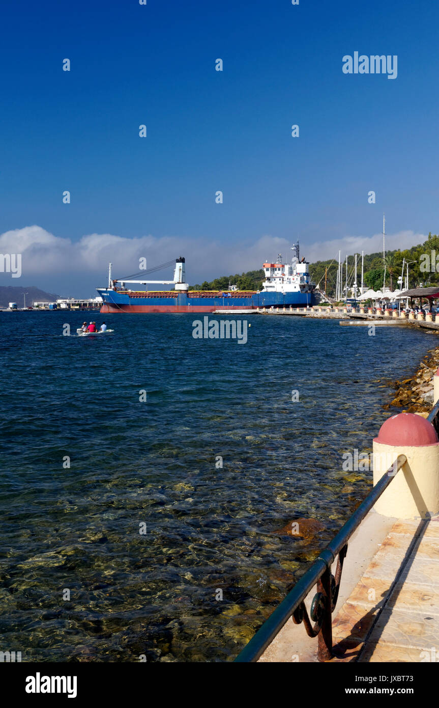 The town of Lakki built by Italian Fascists in the style known as ...