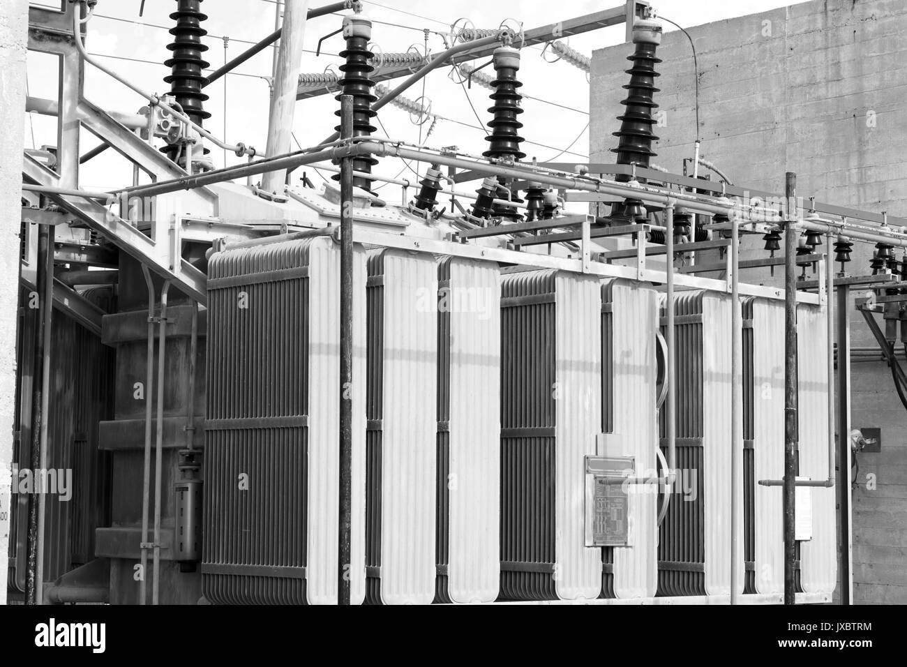 Power transformer installation hi-res stock photography and images - Alamy