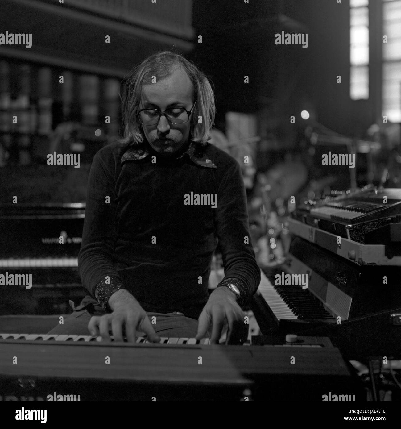 1980s jazz music Black and White Stock Photos & Images - Alamy