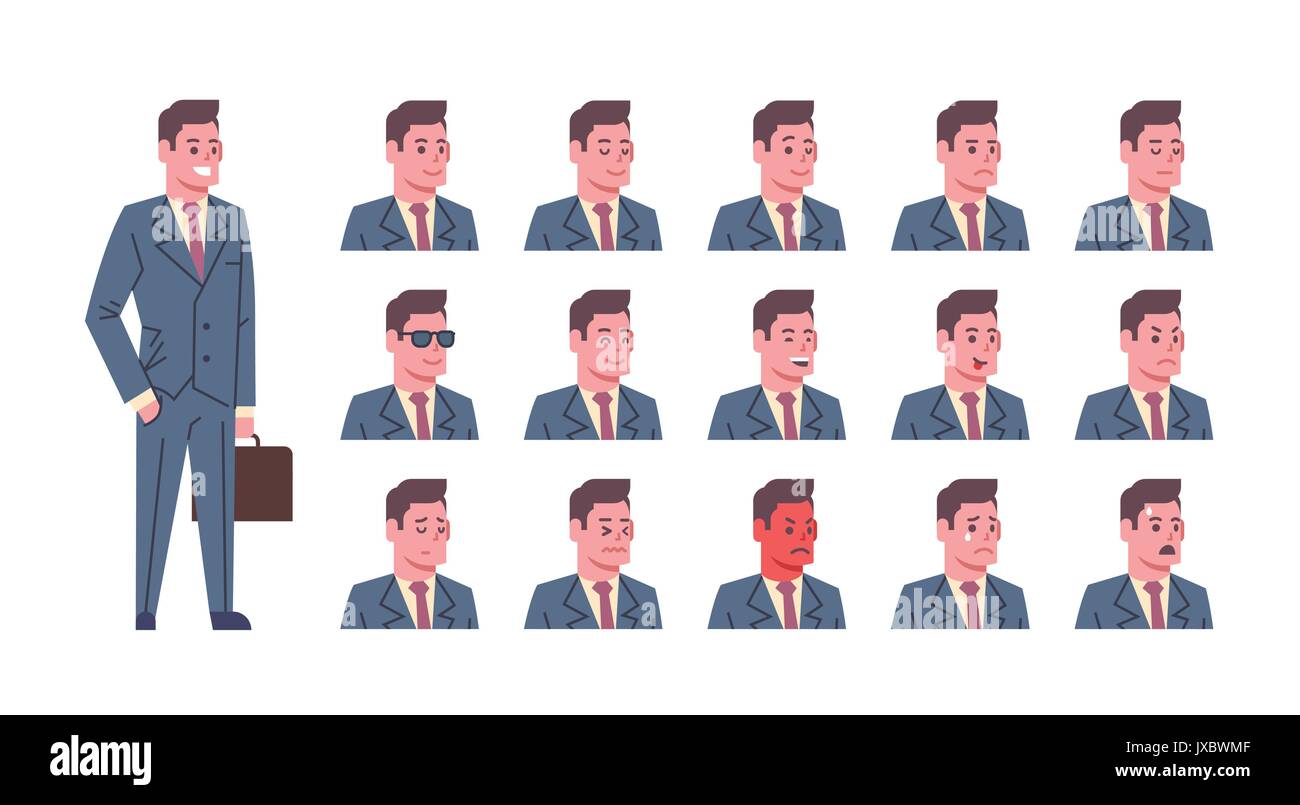 Worried emoticon face icons hi-res stock photography and images - Alamy