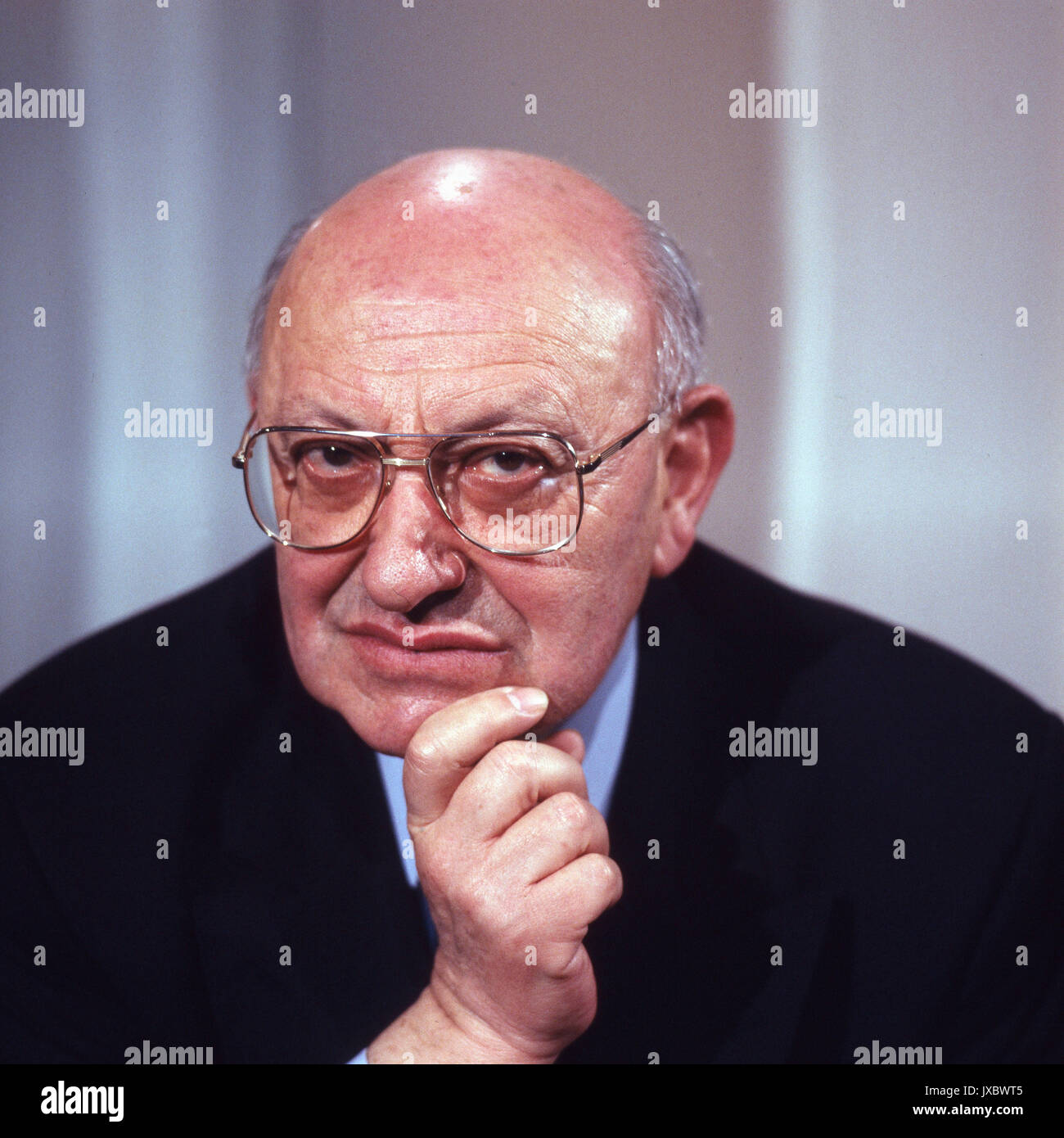 Deutscher Autor, Publizist und Literaturkritiker Marcel Reich Ranicki ...