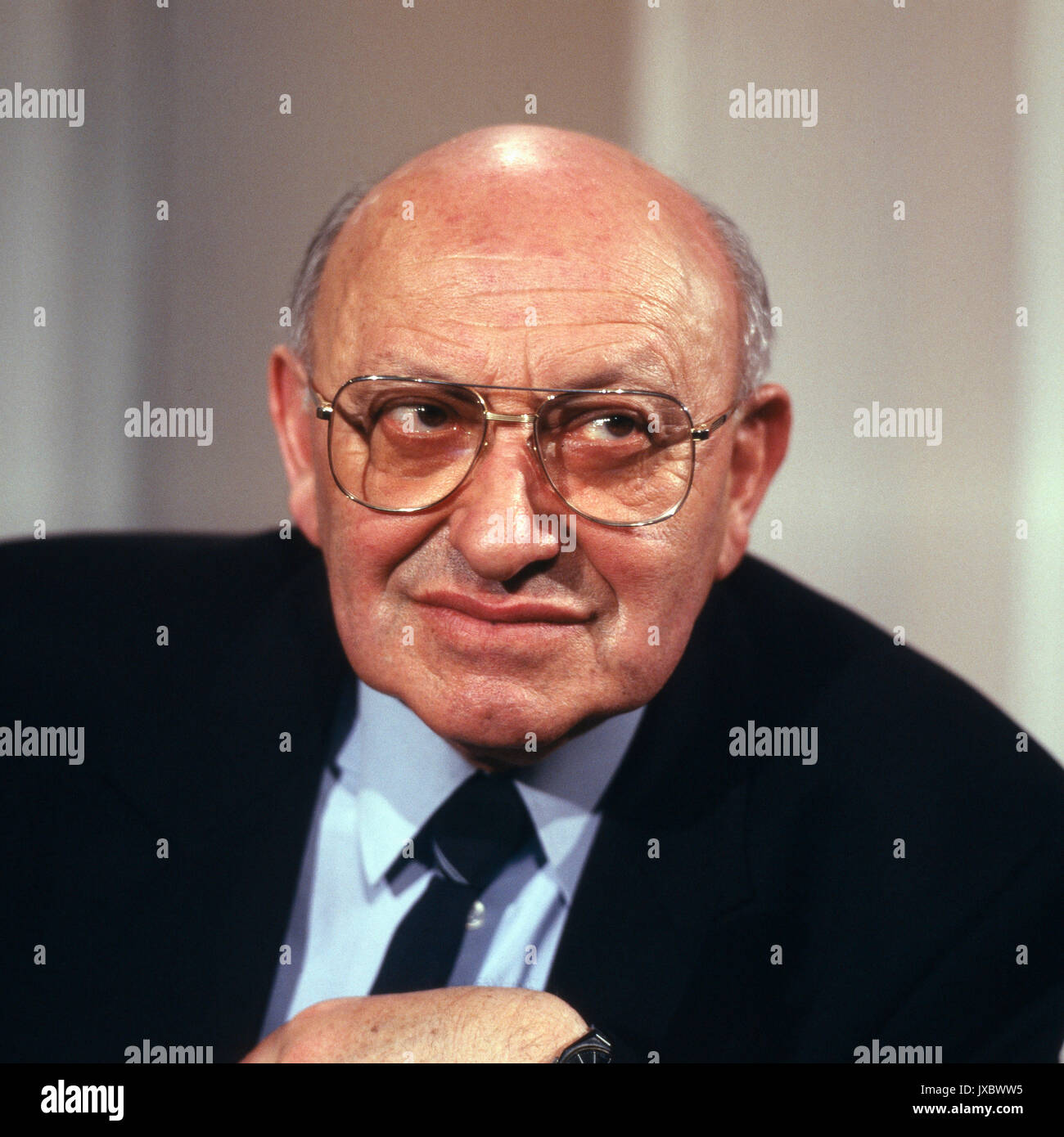 Deutscher Autor, Publizist und Literaturkritiker Marcel Reich Ranicki ...