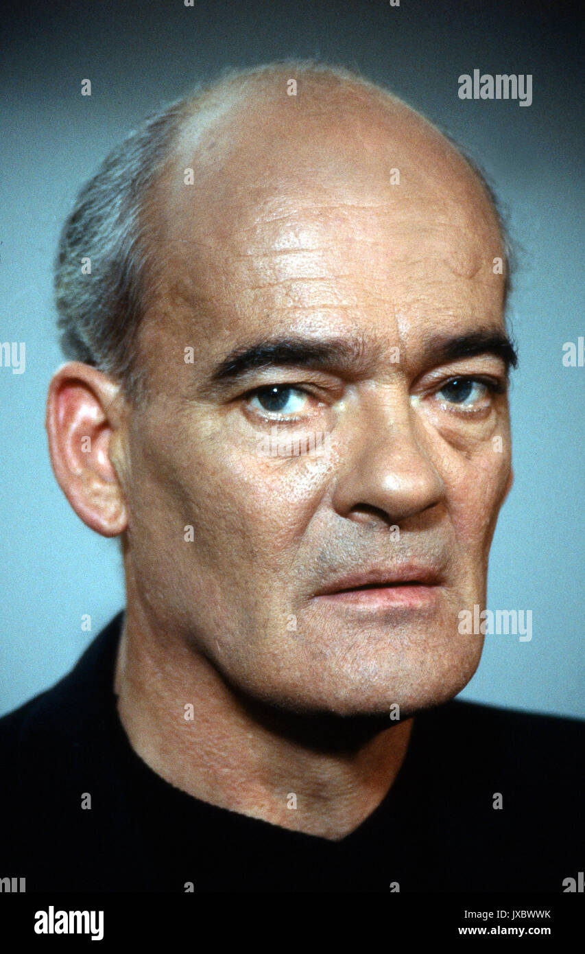 Deutscher Schauspieler Hans Michael Rehberg, Deutschland 1980er Jahre ...