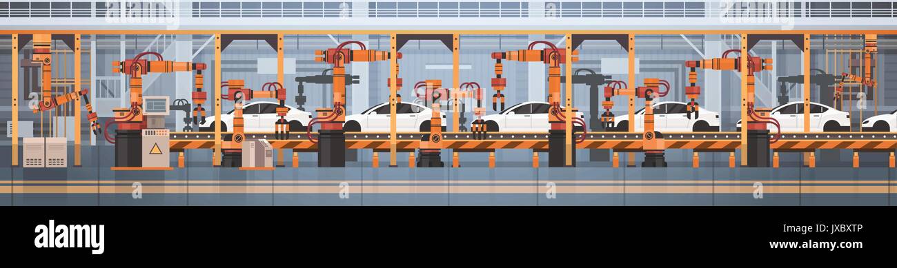 Car Production Conveyor Automatic Assembly Line Machinery Industrial ...