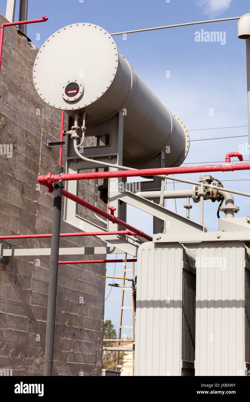 Power transformer installation hi-res stock photography and images - Alamy