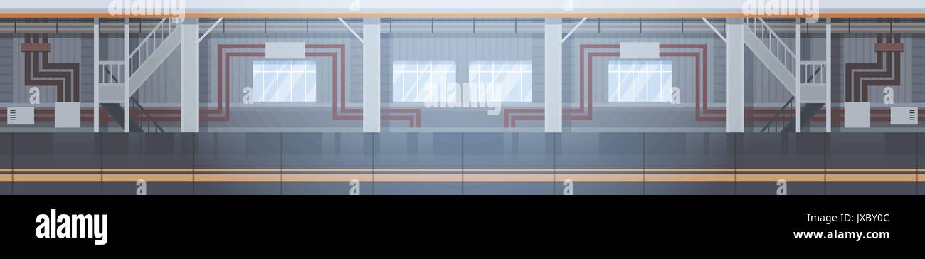 Empty Factory Conveyor Automatic Assembly Line Machinery Automation ...