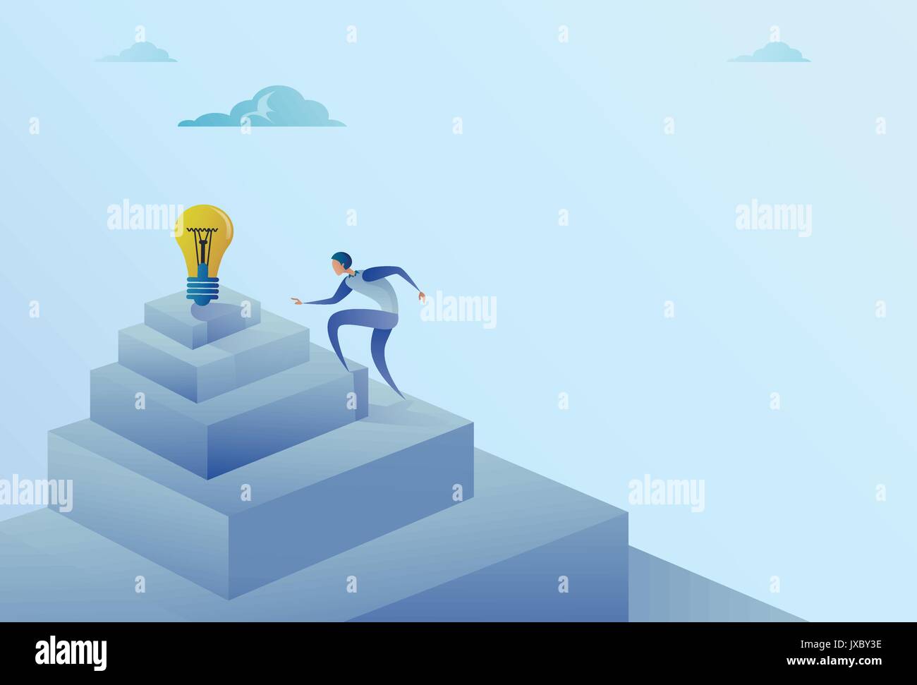Climbing Stairs To Success Teamwork Success Team Of Business Climbing