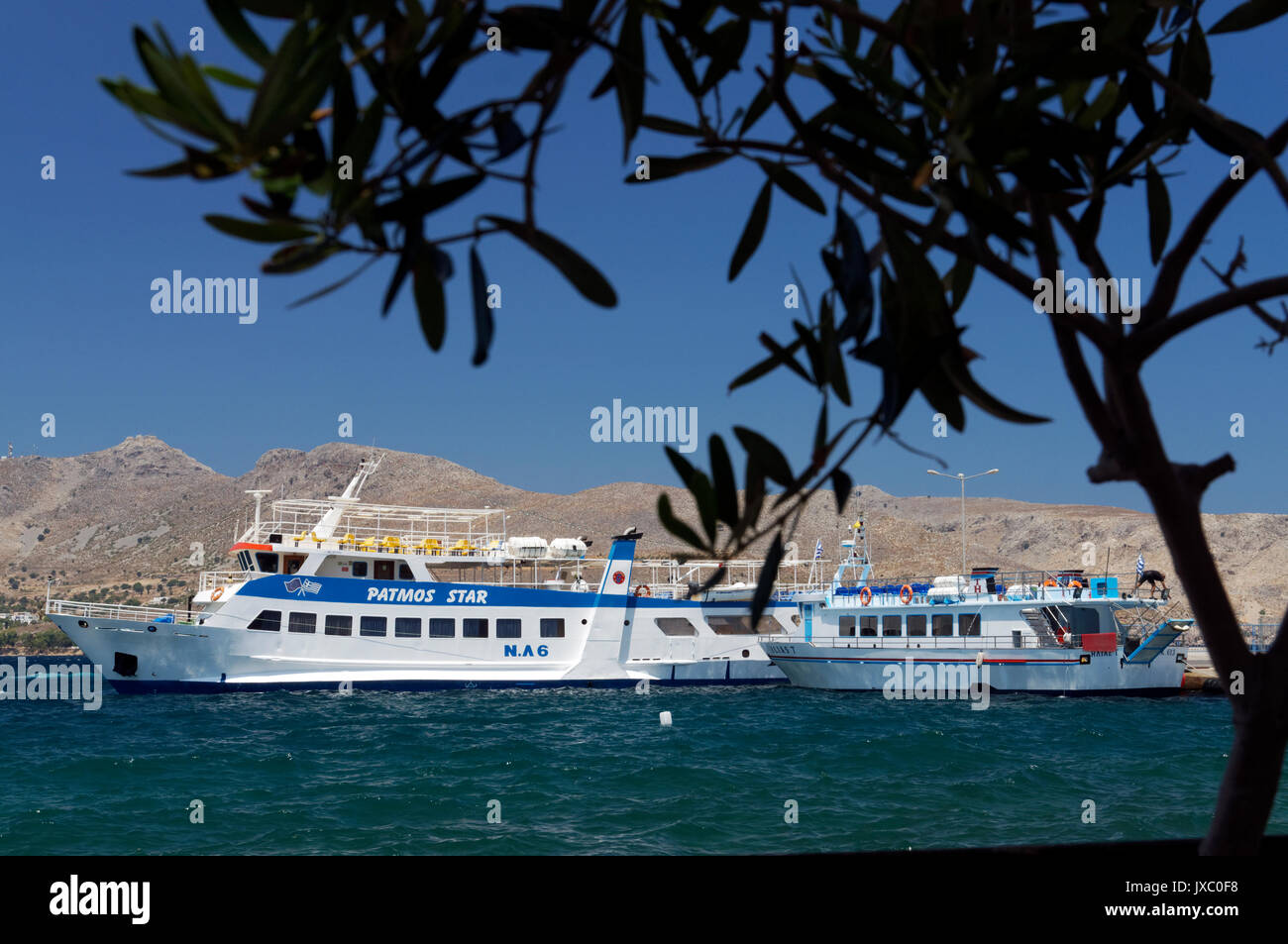 Blue star patmos hi-res stock photography and images - Alamy
