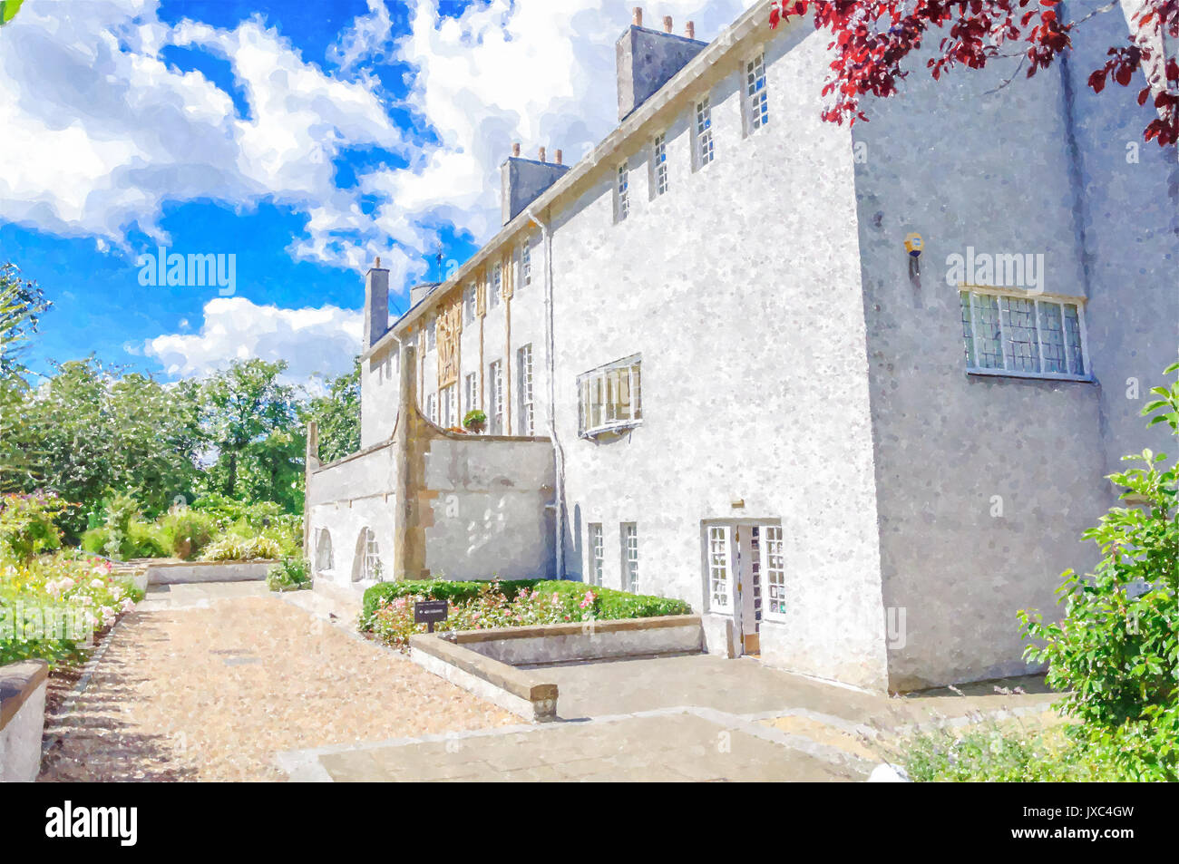 Charles rennie mackintosh painting hi-res stock photography and images ...