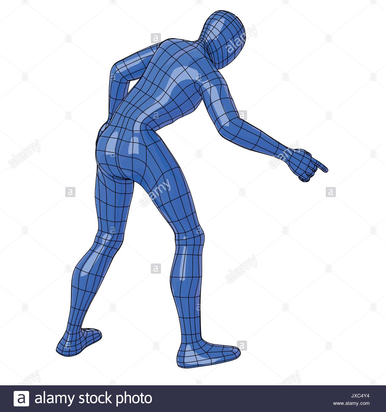 Wireframe Man Stock Photos & Wireframe Man Stock Images - Alamy