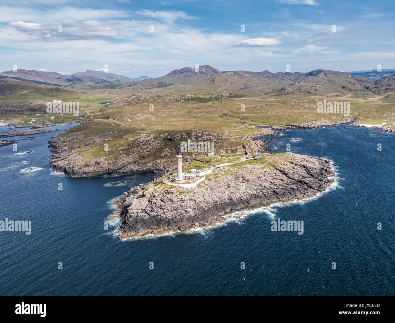 Ardnamurchan point aerial hi-res stock photography and images - Alamy