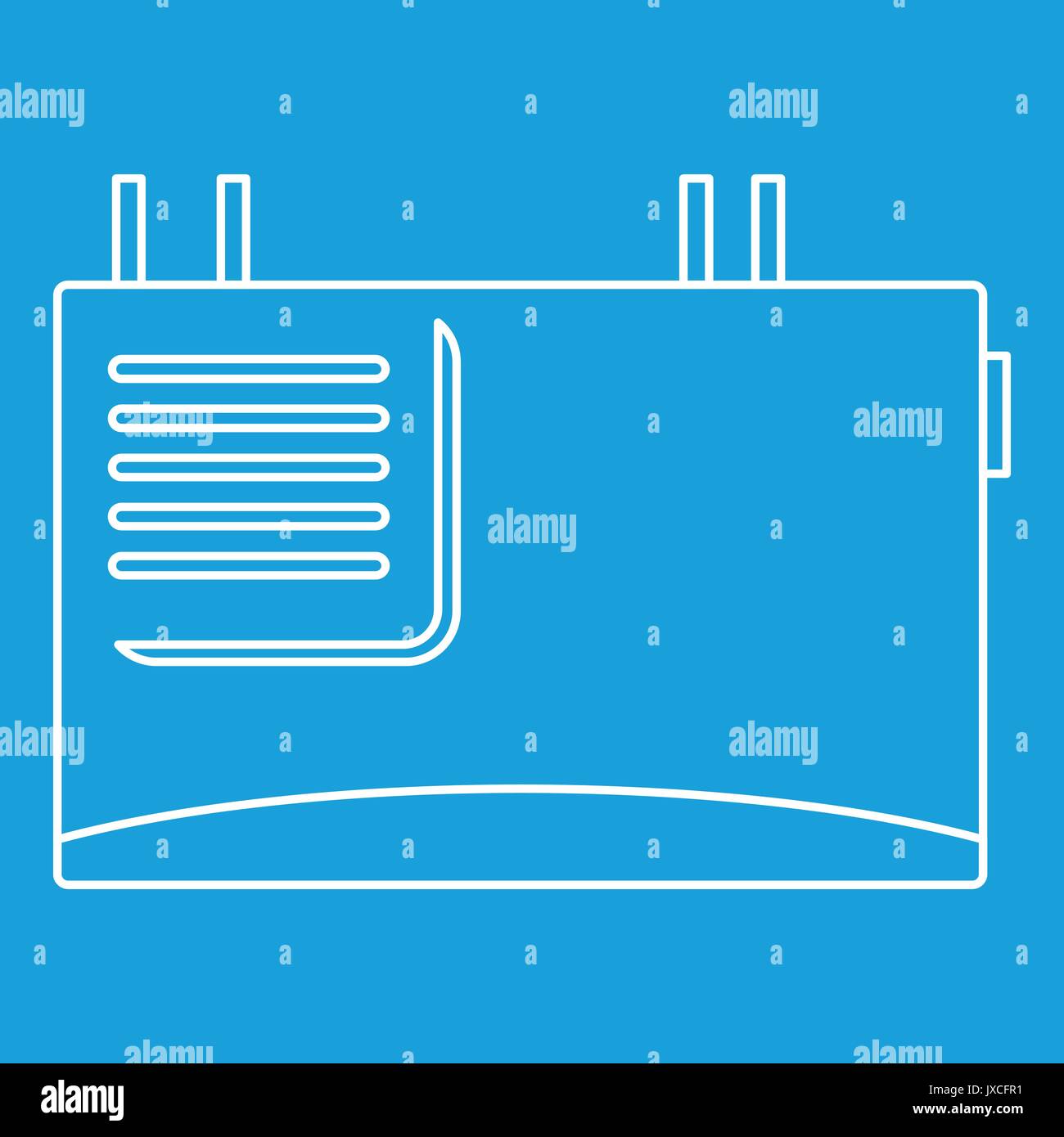 Wall router icon, outline style Stock Vector Image & Art - Alamy