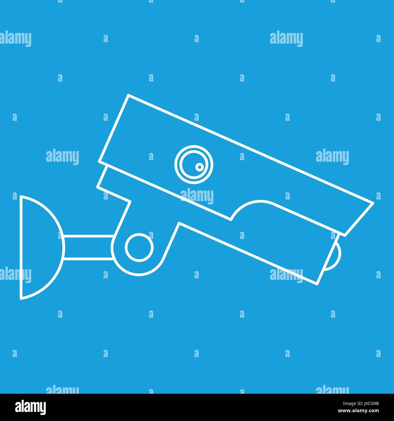 Security camera icon, outline style Stock Vector Image & Art - Alamy