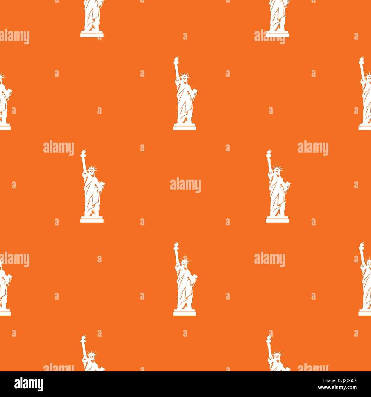 Statue of liberty pattern seamless Stock Vector Image & Art - Alamy