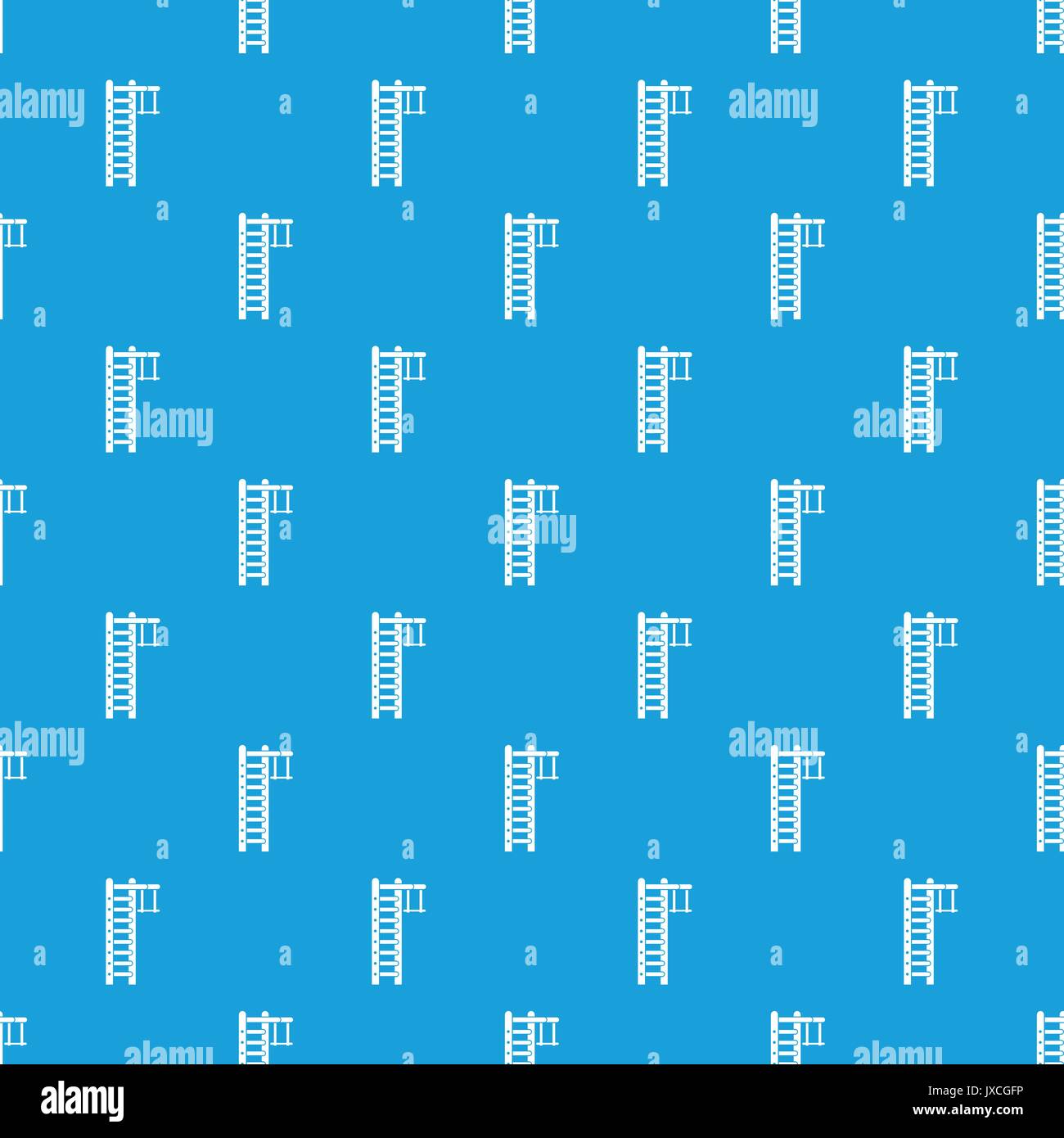 Swedish ladder pattern seamless blue Stock Vector Image & Art - Alamy