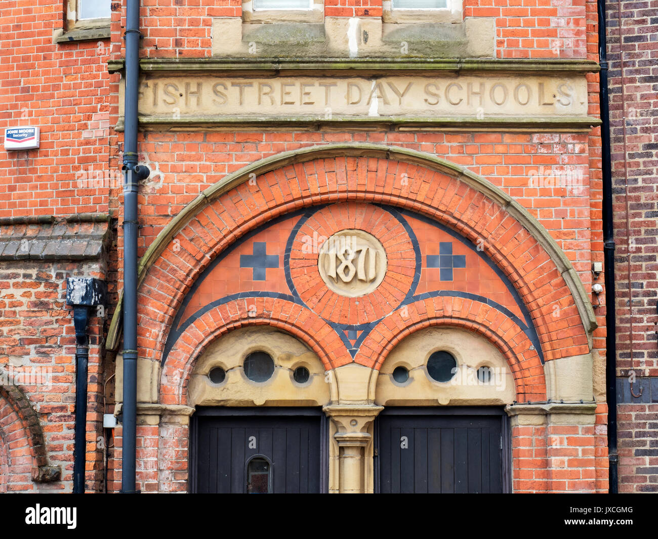Former Fish Street Day Schools Hull Yorkshire England Stock Photo - Alamy