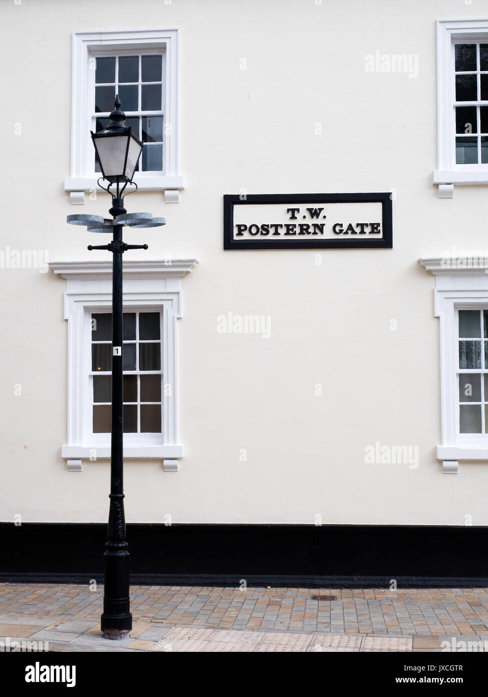 Tw postern gate hi-res stock photography and images - Alamy