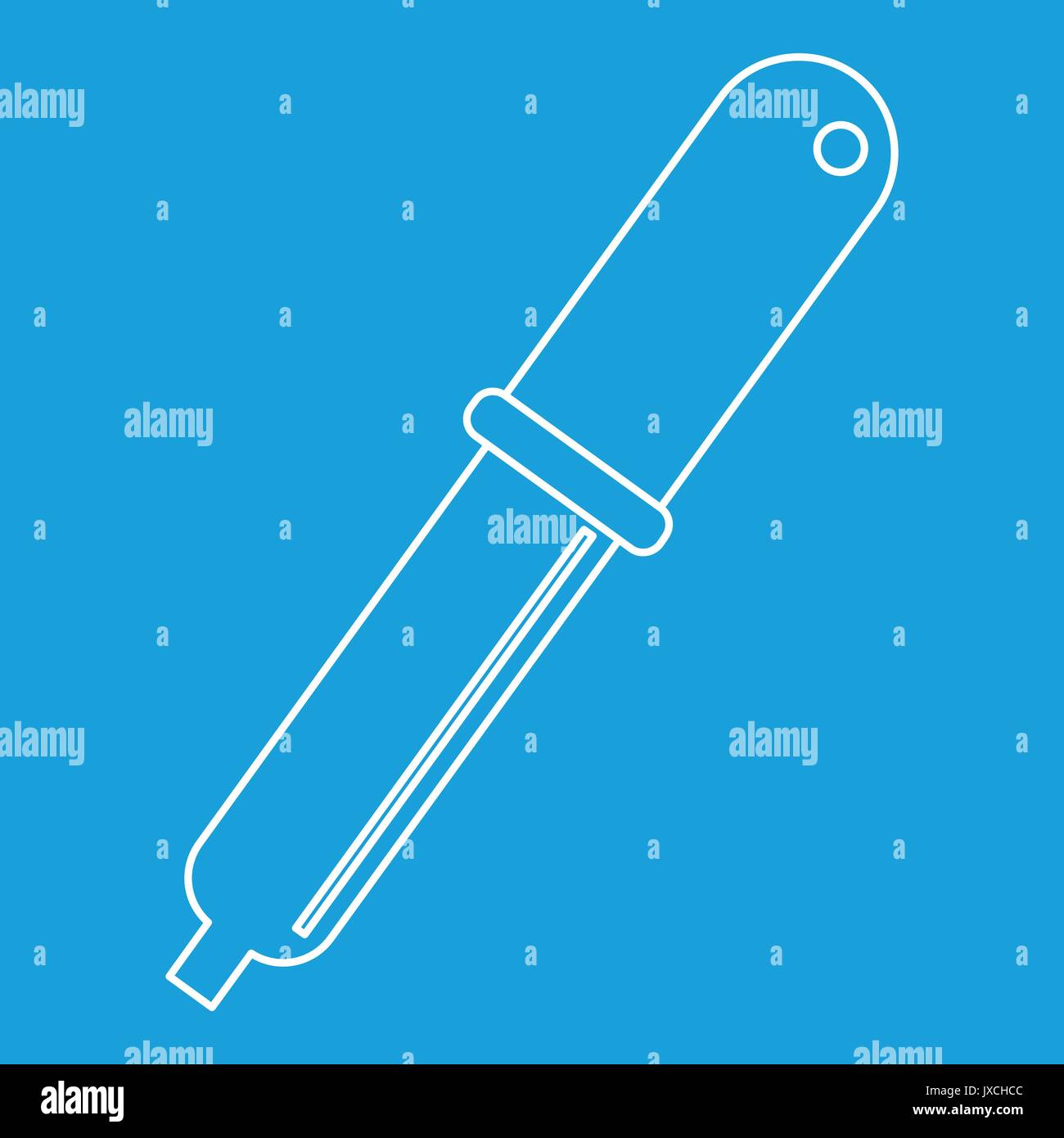 Color picker pipette icon, outline style Stock Vector Image & Art - Alamy