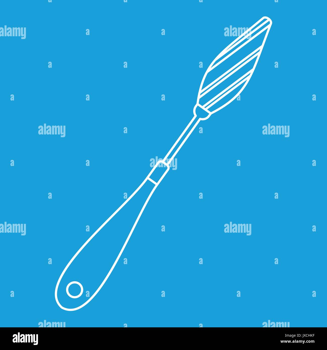 Scraper icon, outline style Stock Vector Image & Art - Alamy