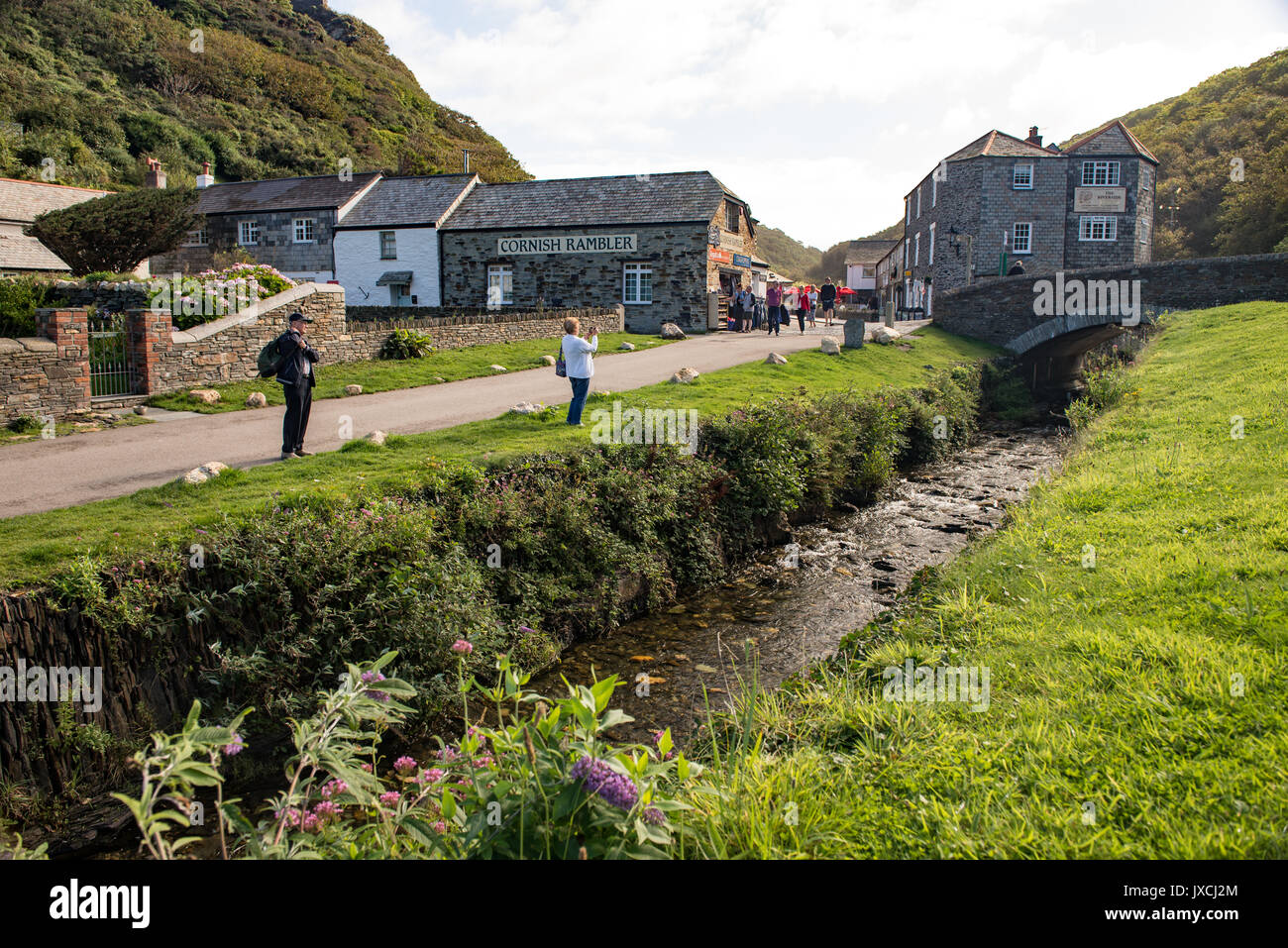 Boscastle Cornwall England High Resolution Stock Photography and Images ...