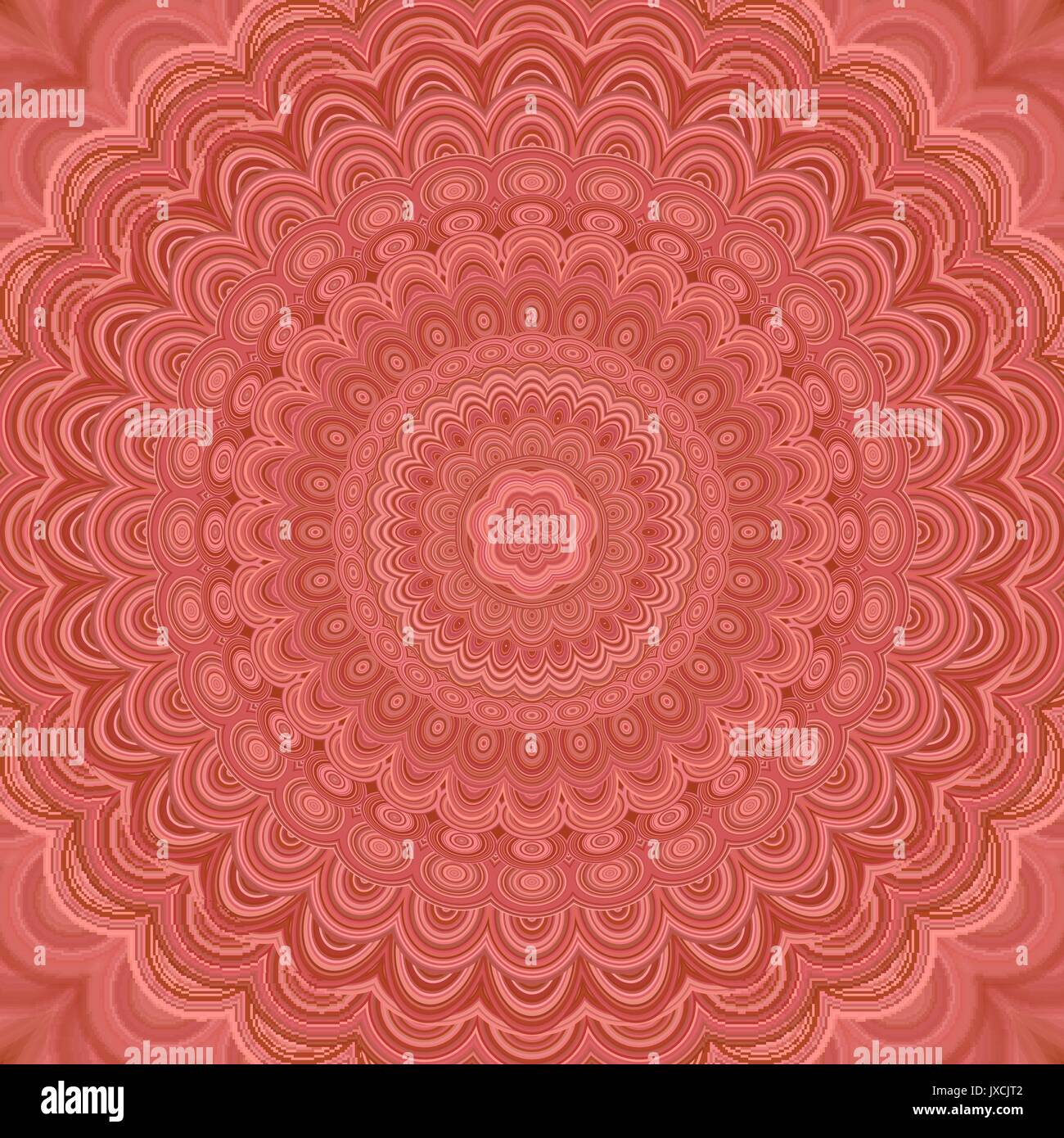 Bohemian mandala fractal background - circular symmetry vector pattern ...