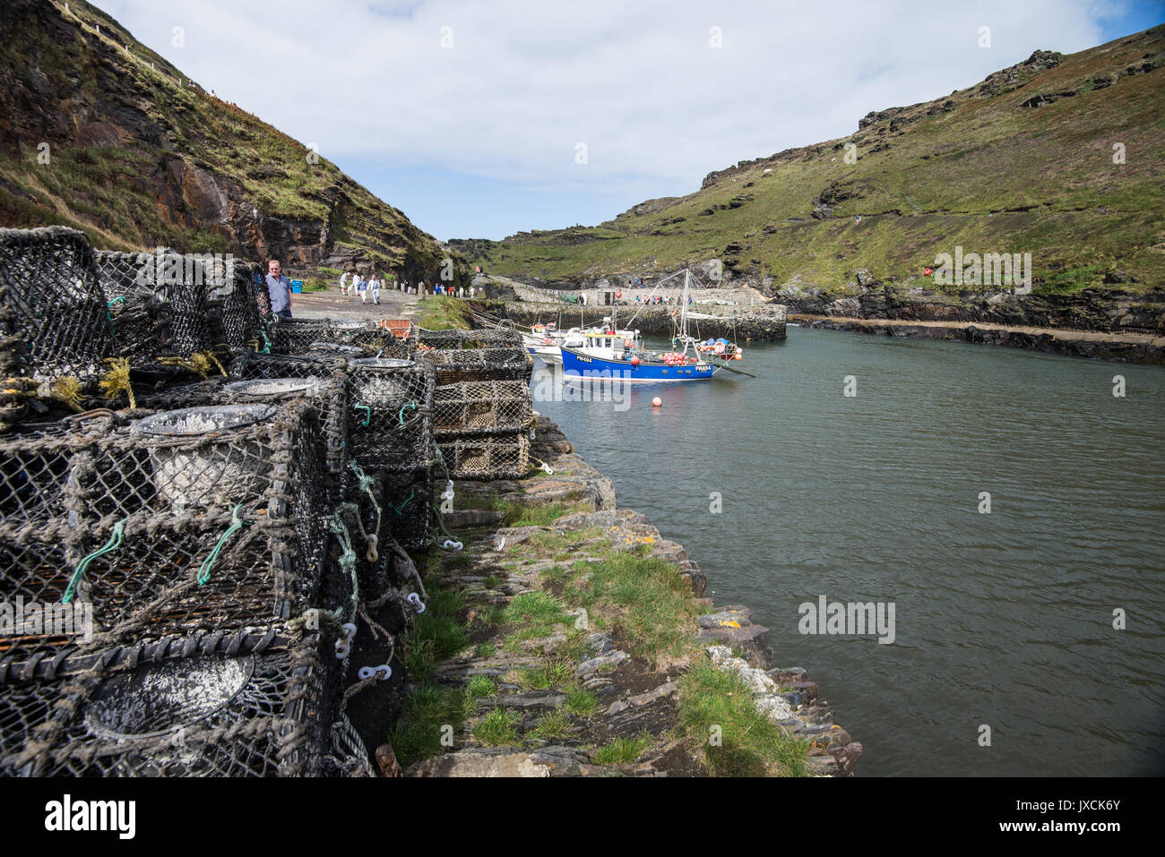 Boscastle, Cornwall, England. United Kingdom Stock Photo - Alamy