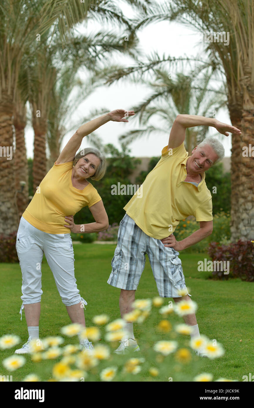 Old age exercises hi-res stock photography and images - Alamy
