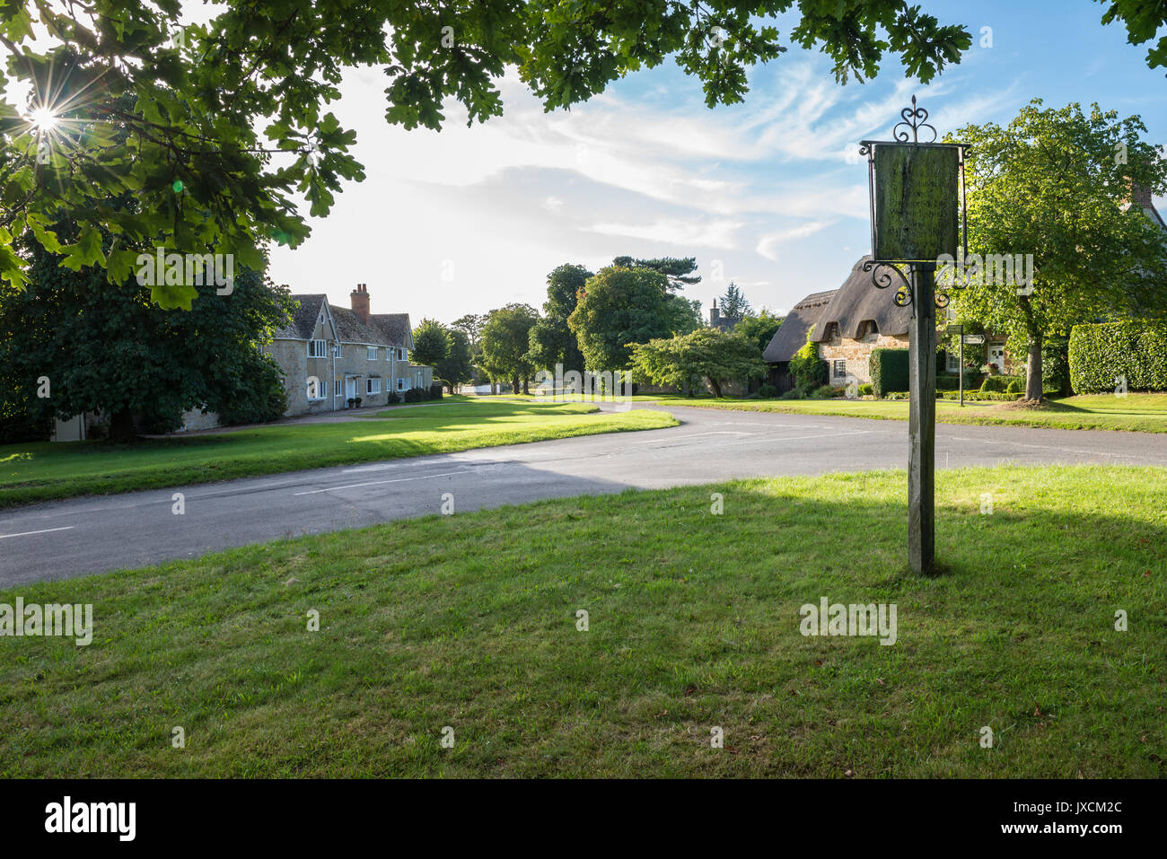 Honington village, Warwickshire, England, United Kingdom Stock Photo ...