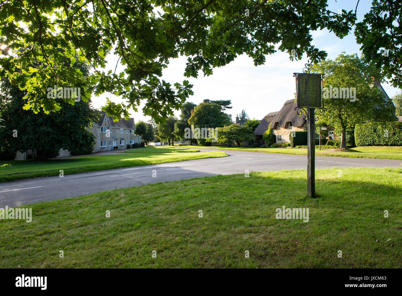 Honington village, Warwickshire, England, United Kingdom Stock Photo ...