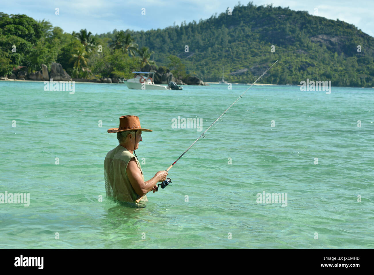 Enjoys fishing hi-res stock photography and images - Alamy