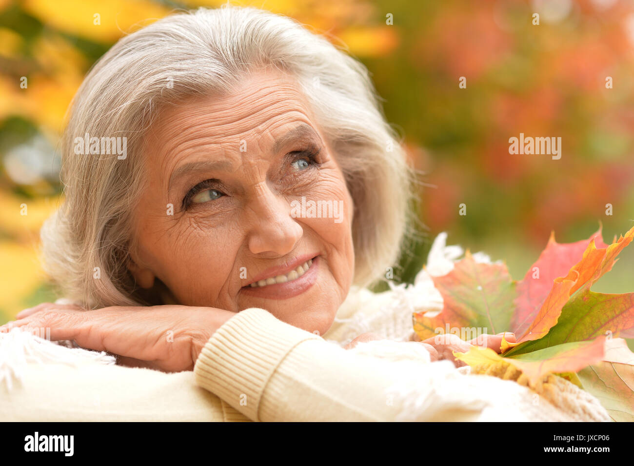 Beautiful mature european female hi-res stock photography and images ...