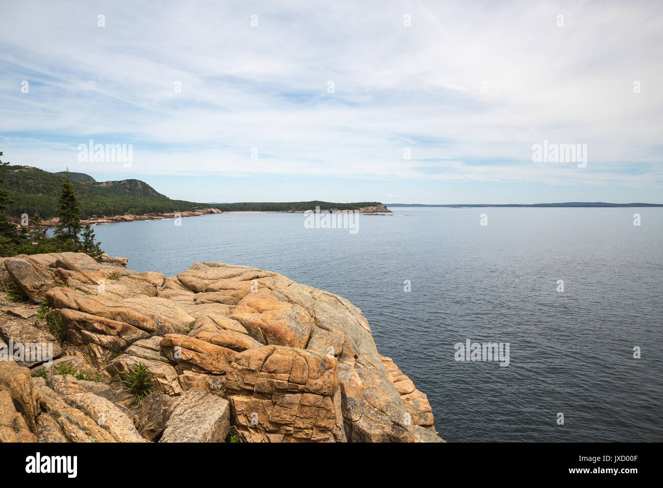 Otter Cliff Overlook in Acadia National Park in Maine in Acadia ...